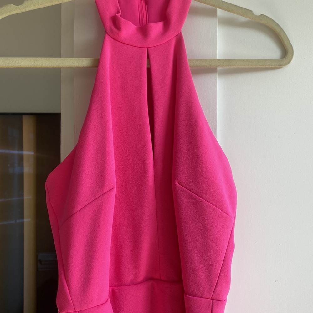Hot Pink Bisou Bisou Dress By Designer Michelle Bohbot - Gem